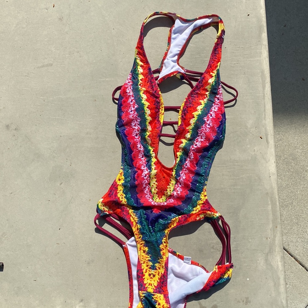 Sexy One Piece Bathing Suit - New! - Gem